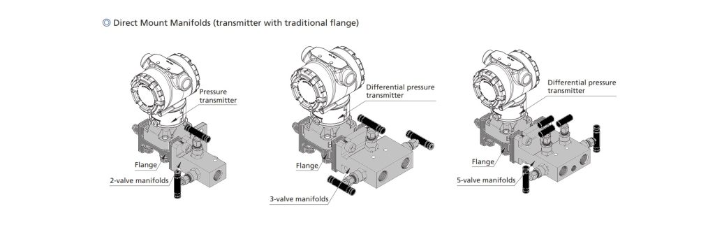Valve manifold application for Direct Mount and Remote Mount type