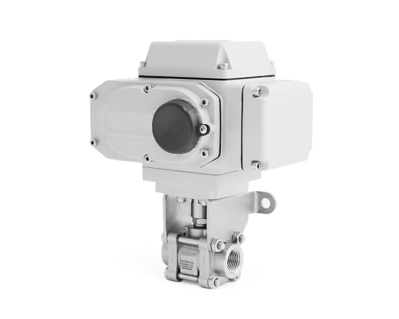 Pneumatic Ball Valves Available with electric actuation options